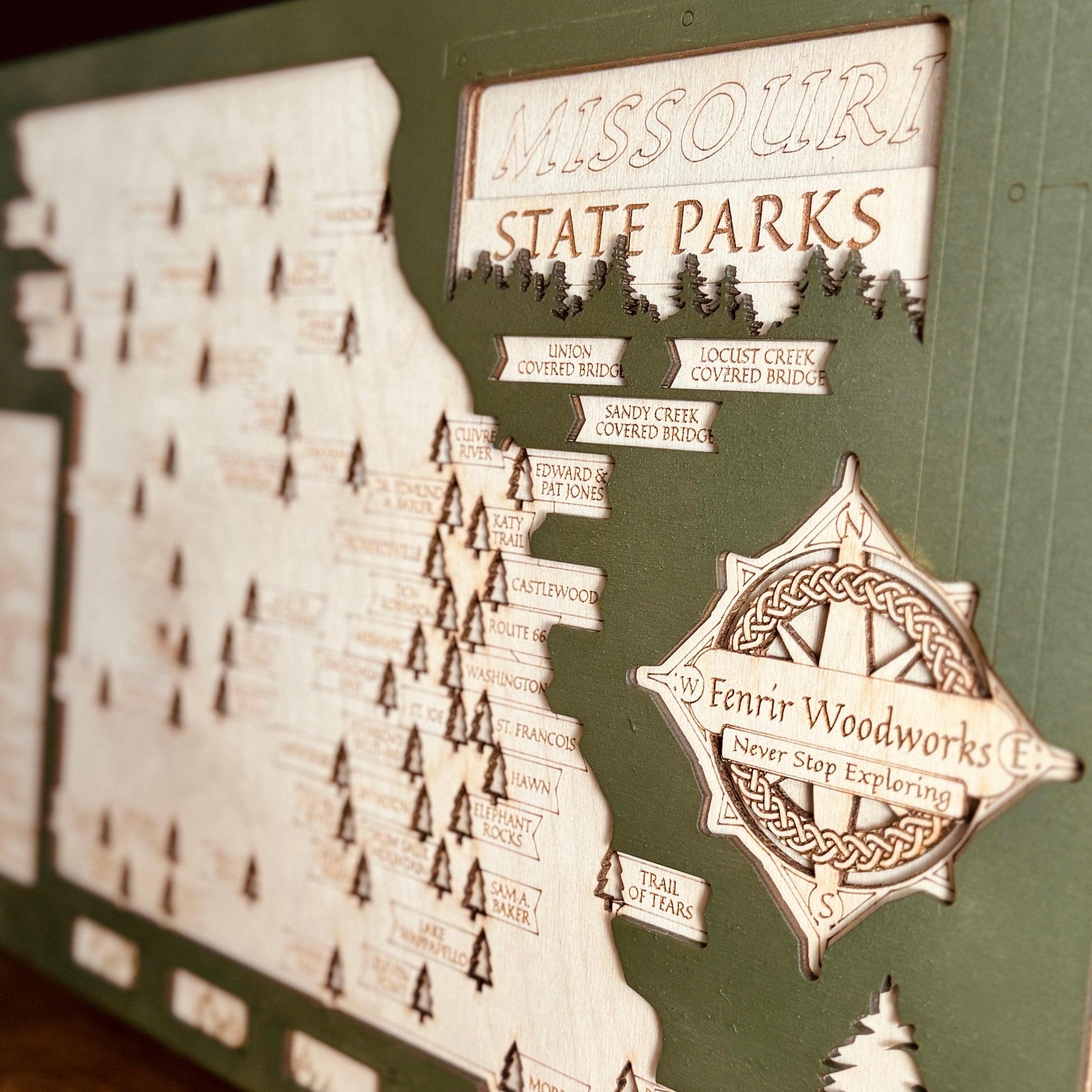 Missouri State Parks Map – Fenrir Woodworks