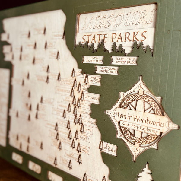 Missouri State Parks Map – Fenrir Woodworks
